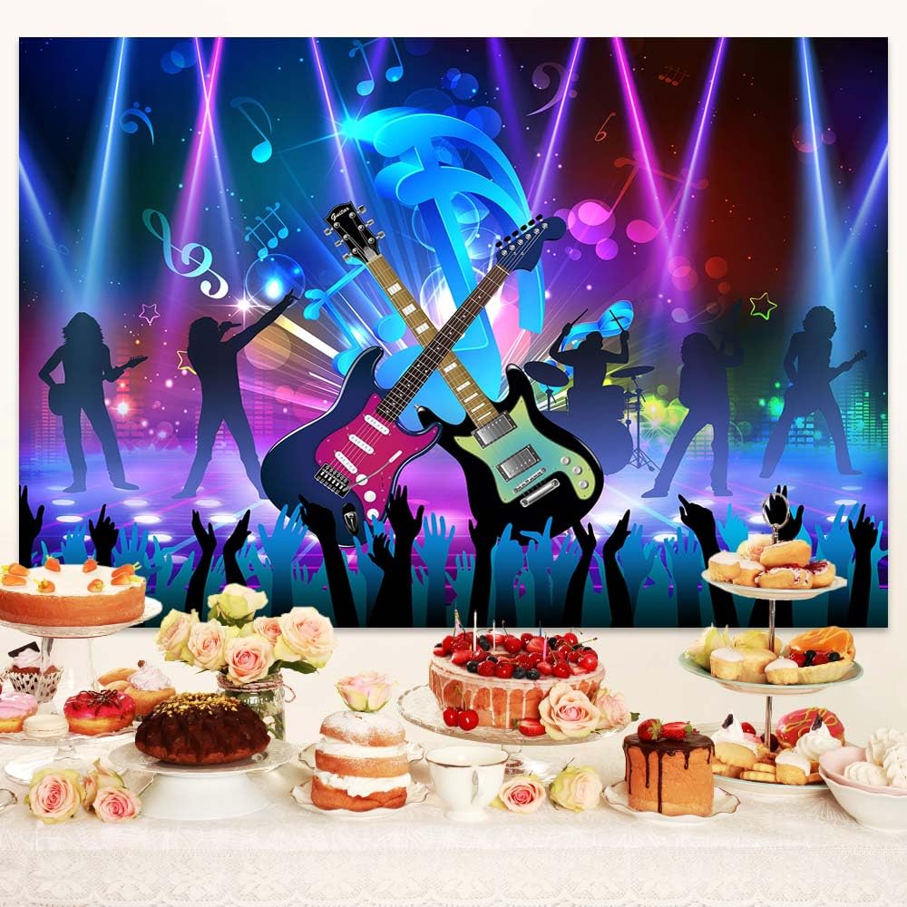 Rock Music Party Theme Supplies Music Party | Rock Roll Party Bag