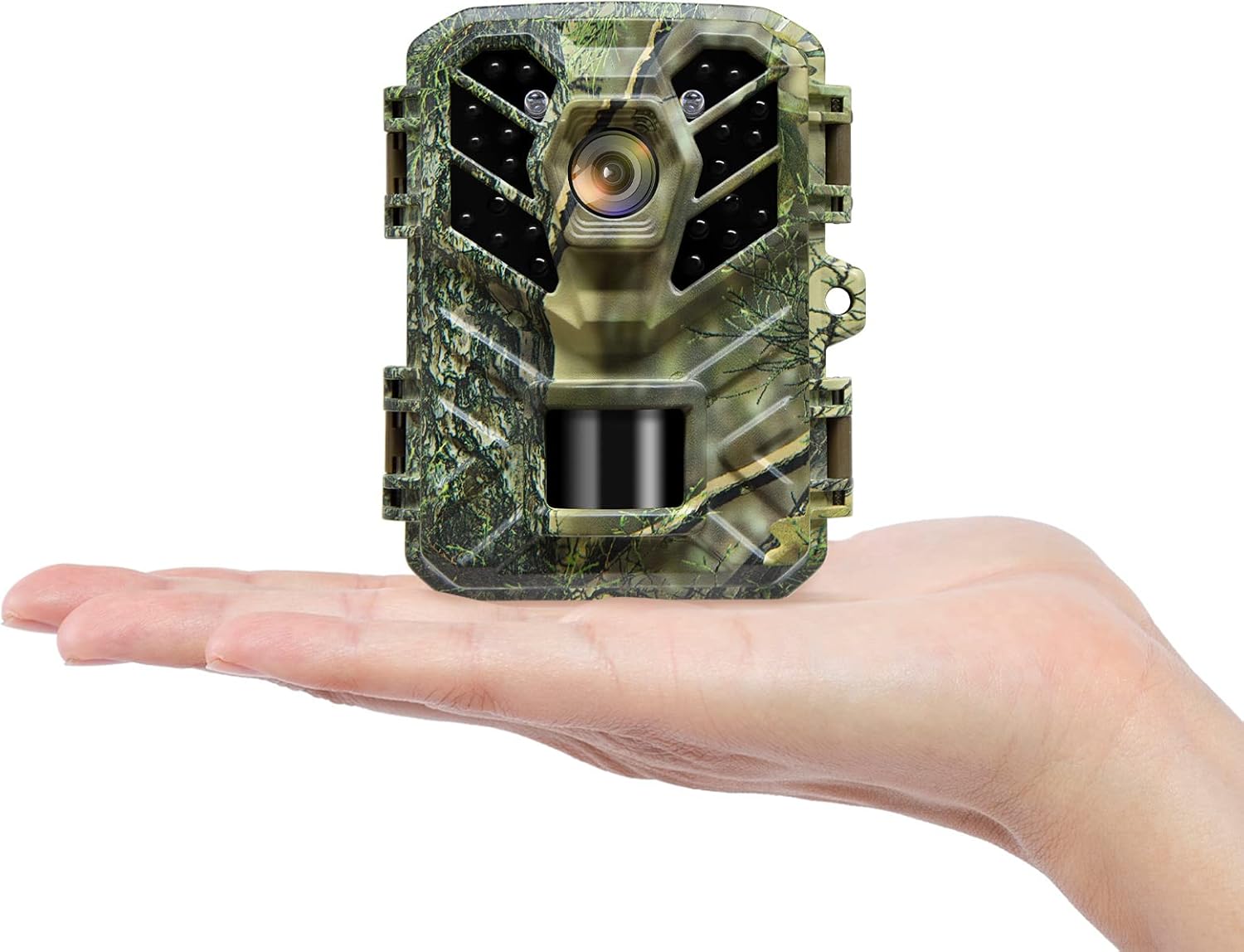 Hapimp Trail Camera, 1080P 24MP Mini Hunting & Trail Cameras with Night ...