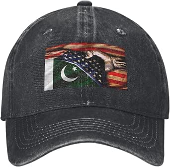 America and Pakistan Pakistani Flag Trucker Cap Baseball Cap for Men ...
