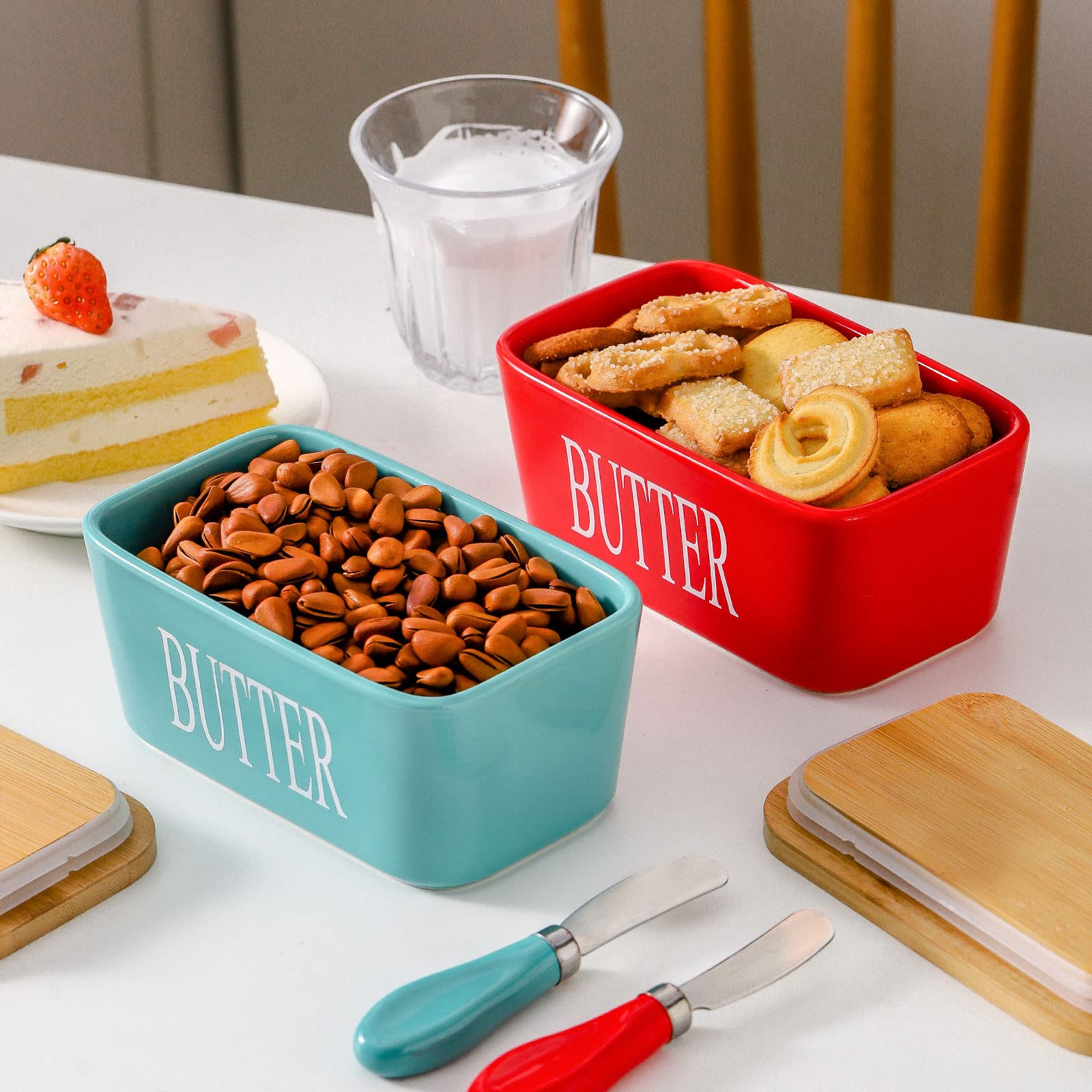 Butter Sticks Zhiyie 1Pc Practical Butter Box Butter Container Home ...