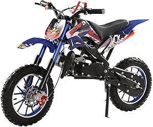 49CC Kids Mini Motocross 2-Stroke Dirt Bike for Kids,Gas Power Kids ...