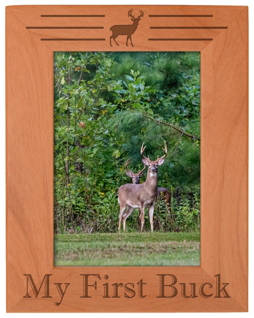Amazon.com - ThisWear Buck Hunting Gift My First Buck Photo Frame ...