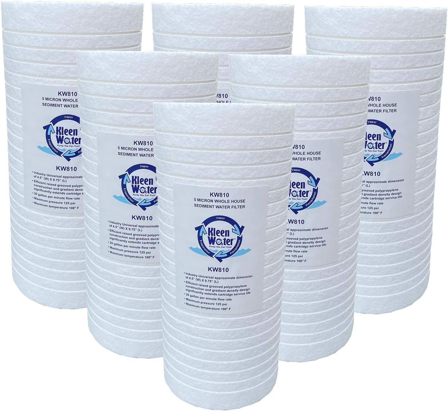 Amazon.com: KleenWater KW810 Replacement Water Filter Cartridges ...