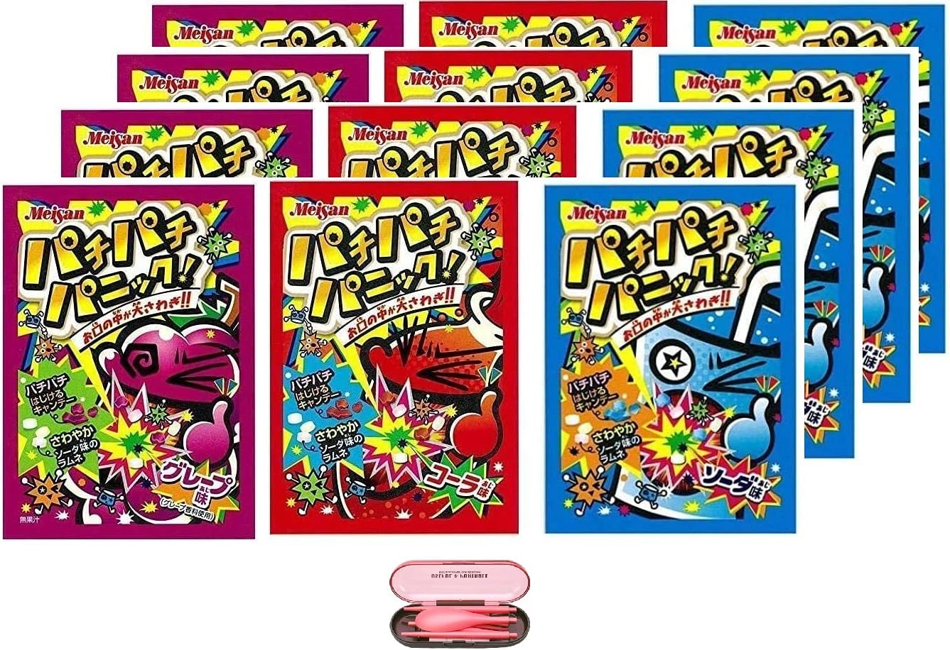 Amazon.com: Japanese Candy weird candy Pachipachi Panic 5g , 12 Packs ...