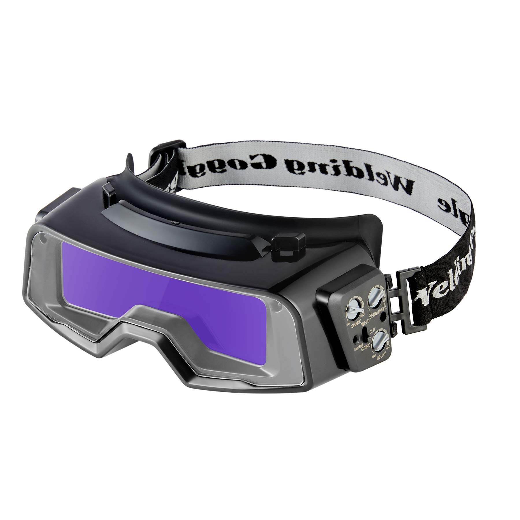 CREWORKS Welding Goggles Auto Darkening, Welding Safety Glasses for Men ...