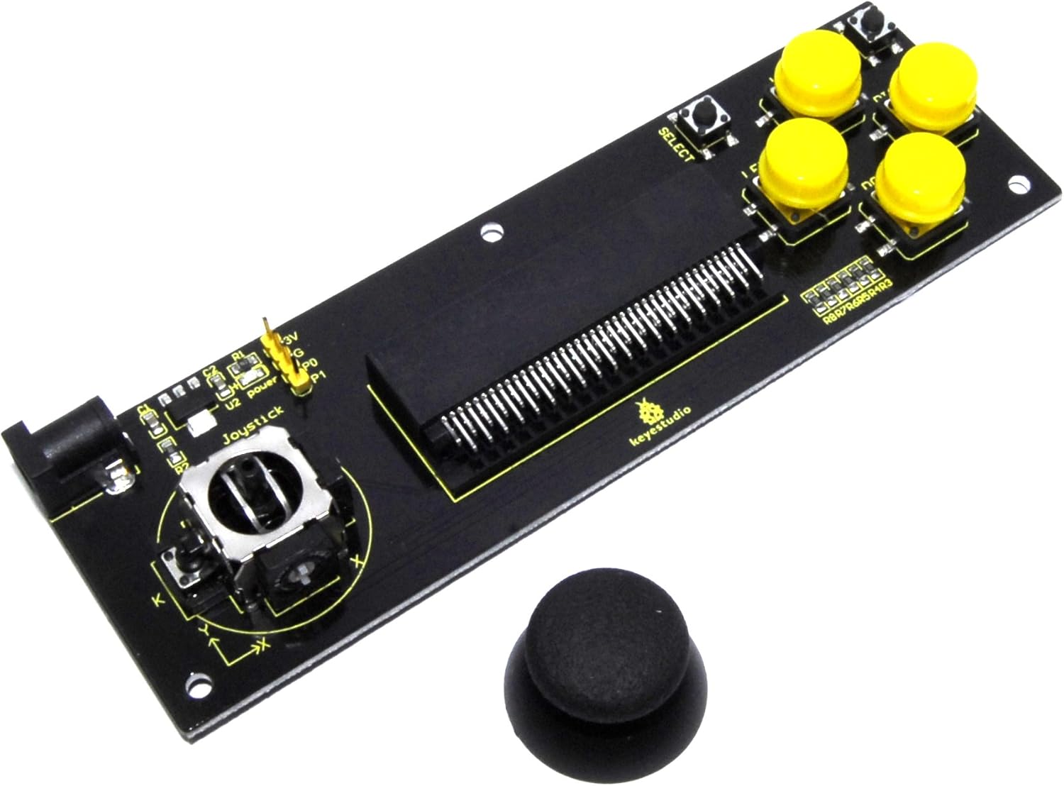 KEYESTUDIO Micro:bit Joystick Module, BBC Microbit Gamepad Shield PS2 ...
