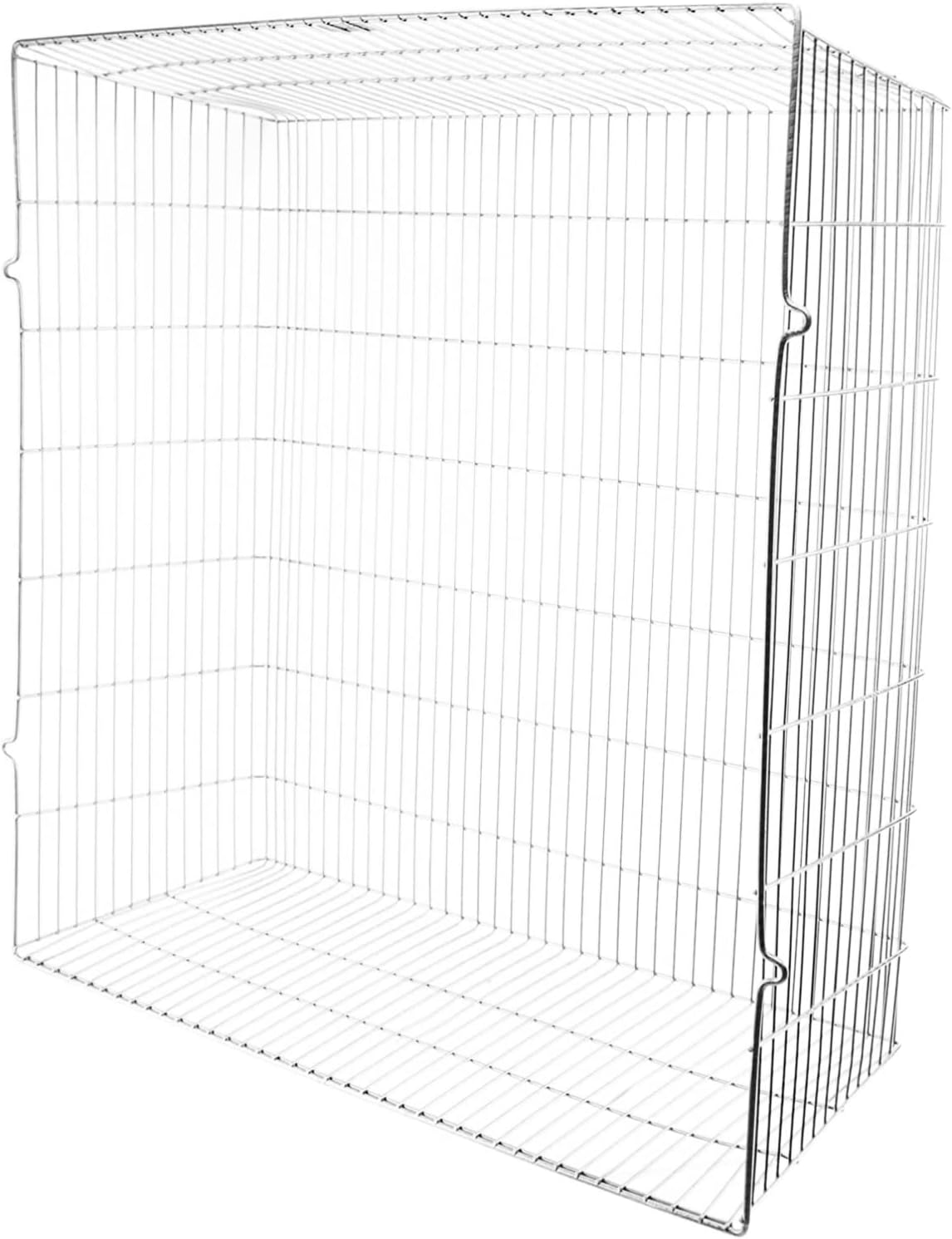 SPARES2GO Universal Zinc Coated Terminal Guard Square Boiler Flue Cage ...