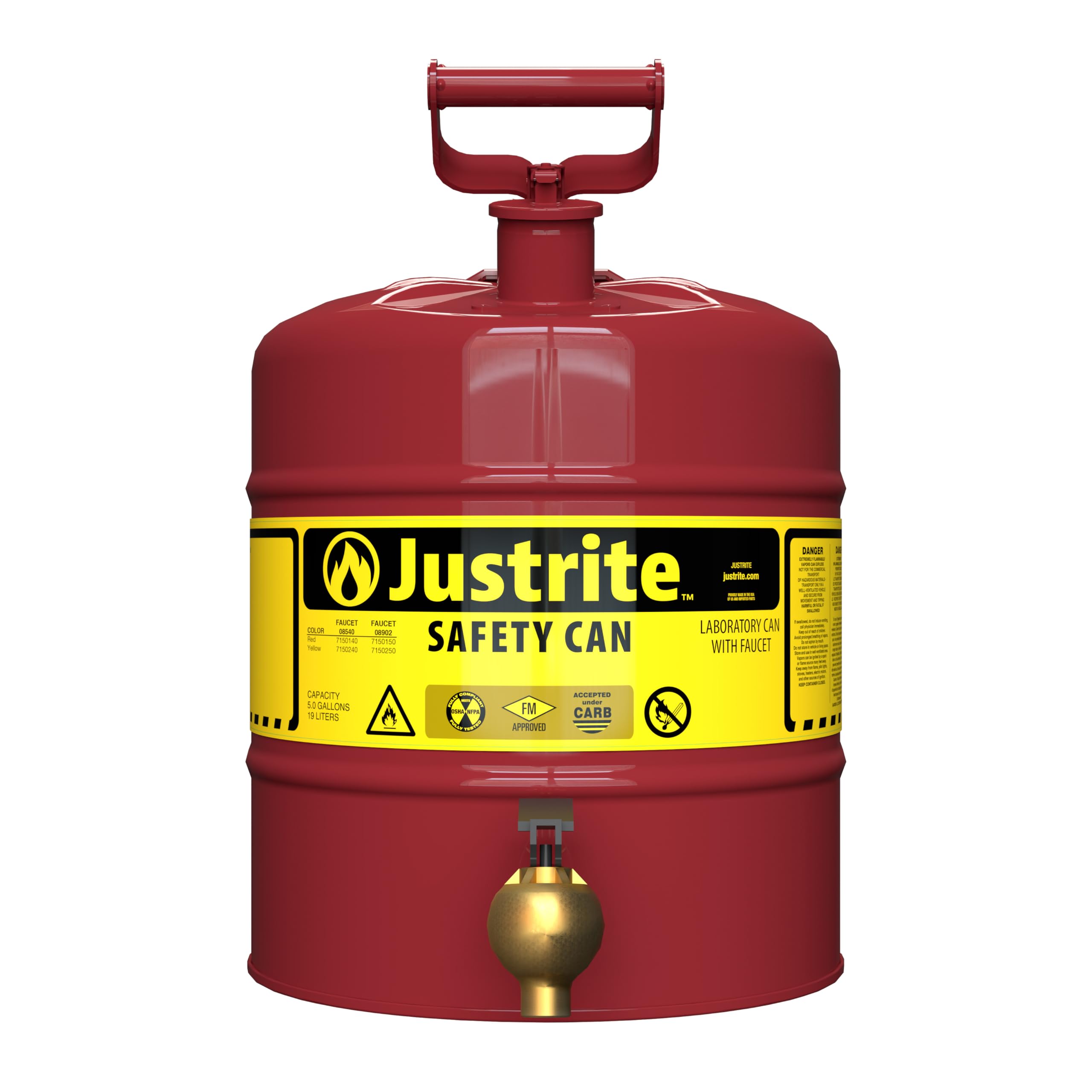 Snapklik.com : Justrite 7150140 Type I Galvanized Steel Laboratory ...