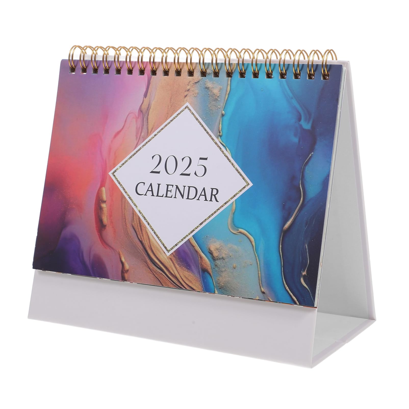Amazon.com : NUOBESTY Desk Calendar, 2024-2025 Desktop Calendar 18 ...