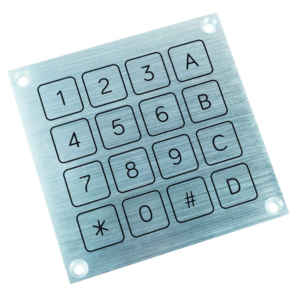 Amazon.com: 4x4 Aluminium Piezo Keypad IP68 KPF44 Touch Elevator ...