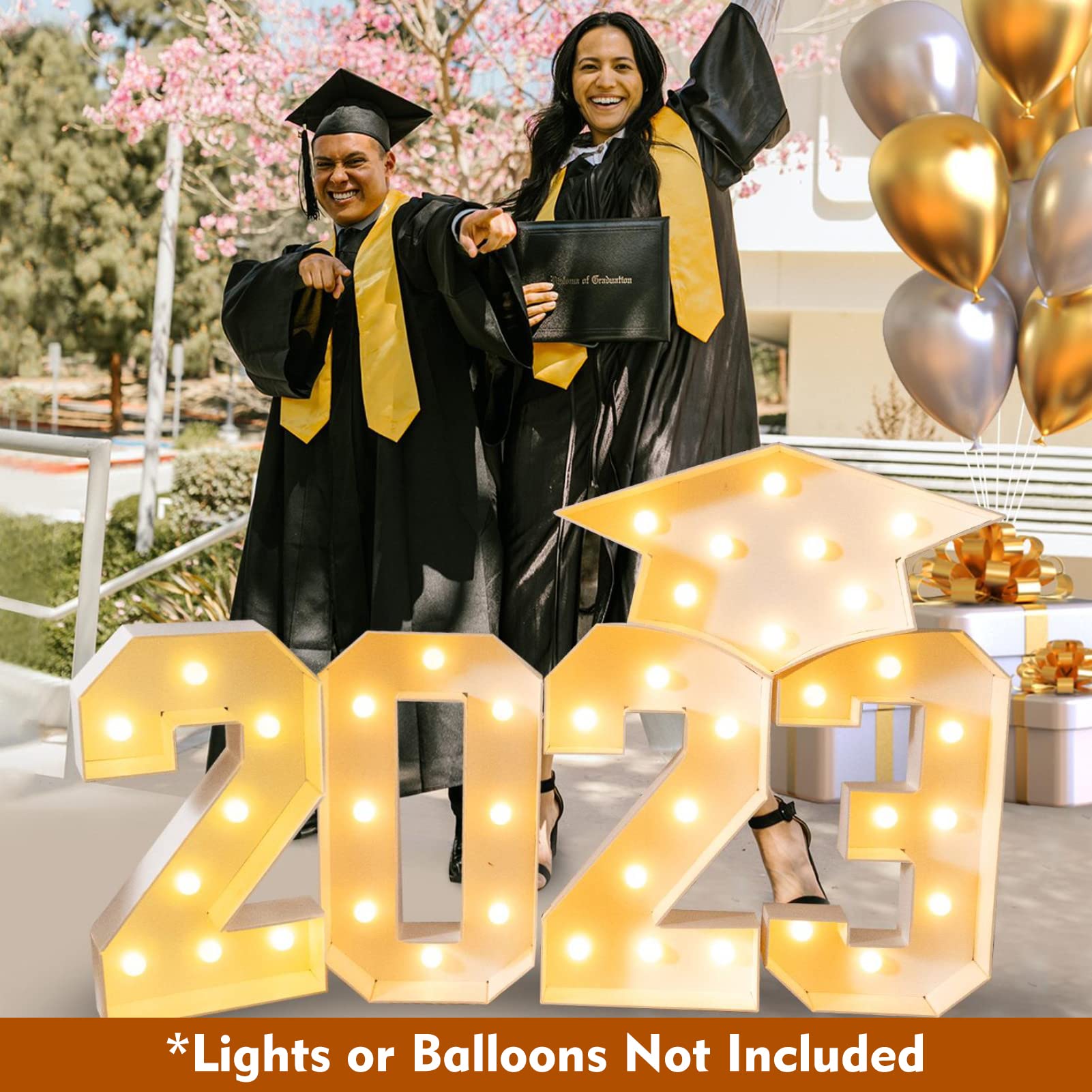 Snapklik.com : ZPISF Graduation Decorations Class Of 2023, 3.4FT 2023 ...