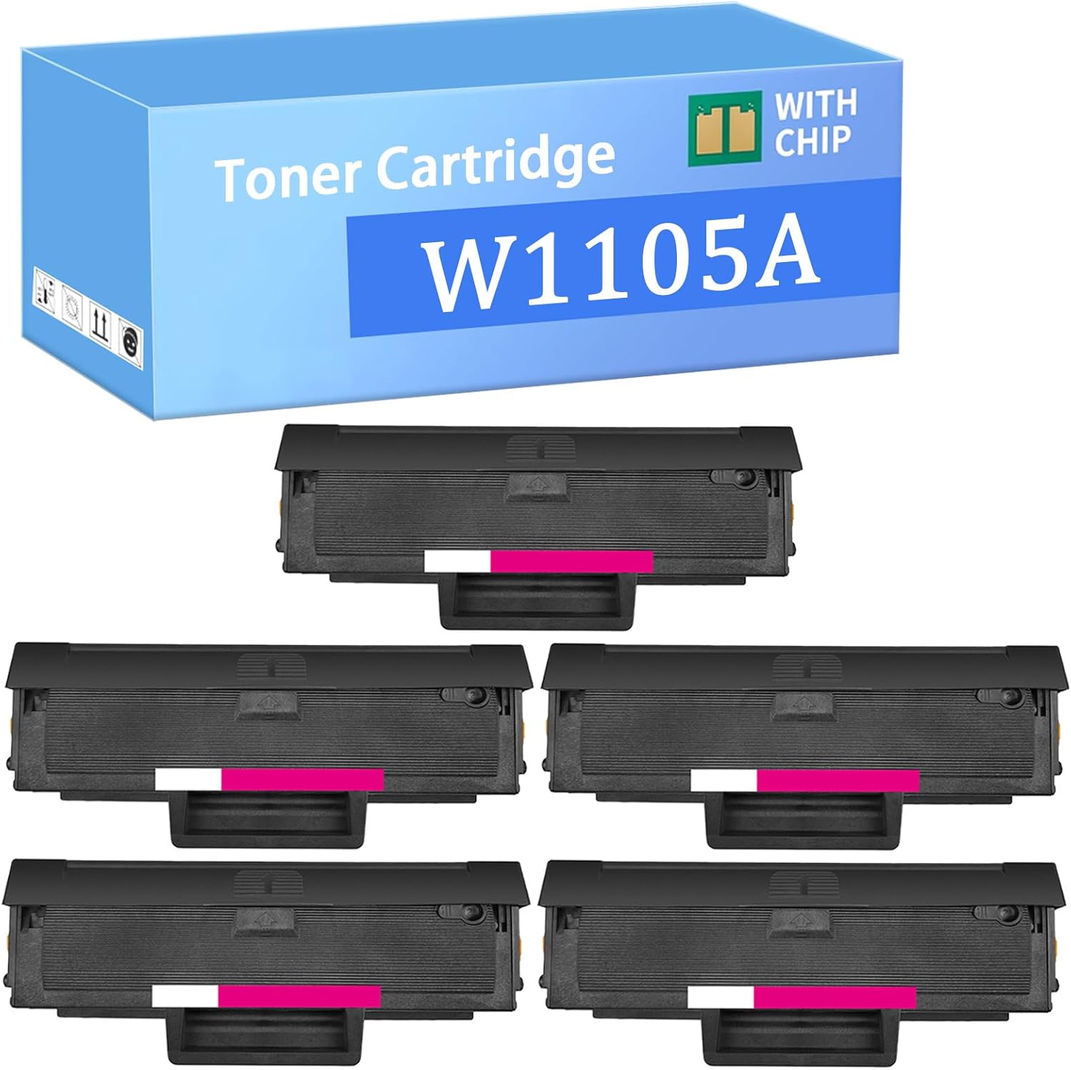 W1105A 105A Toner Cartridge Replacement for HP 105 105a W1105,Compatible with MFP 135a 135w ...
