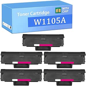 W1105A 105A Toner Cartridge Replacement for HP 105 105a W1105,Compatible with MFP 135a 135w ...