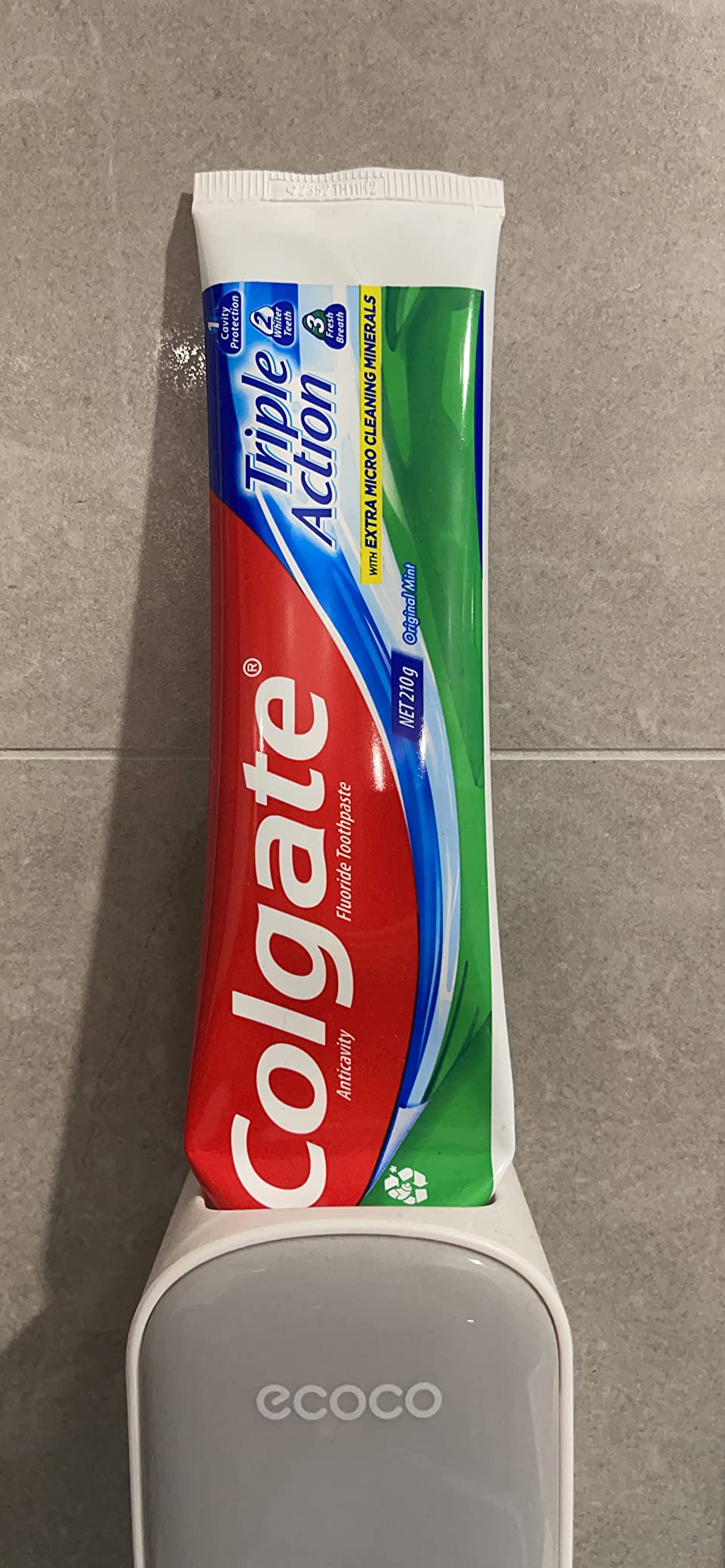 Ecoco Wall Mount auto ands Free Toothpaste Dispenser Automatic ...