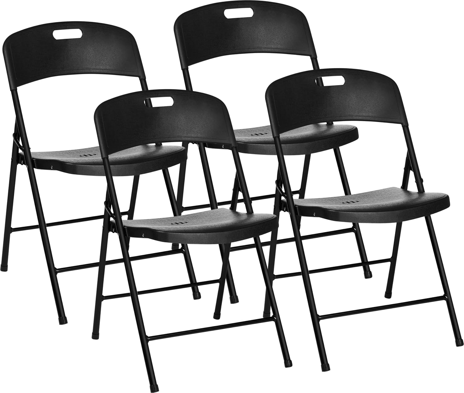 Amazon.com: Oline Folding Chair, Indoor Outdoor Plastic Commercial ...