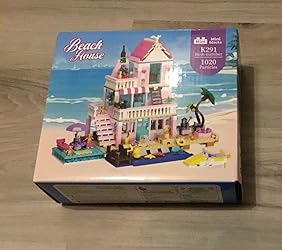 Amazon.com: Girl Beach House Building Blocks Toys for Girls Age 8 ...