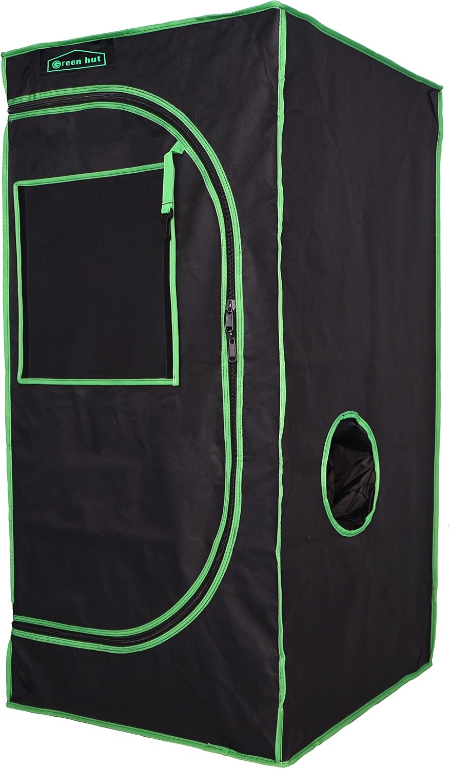 Amazon.com: Green Hut Grow Tent 24"x24"x48" 600D Mylar Hydroponic ...
