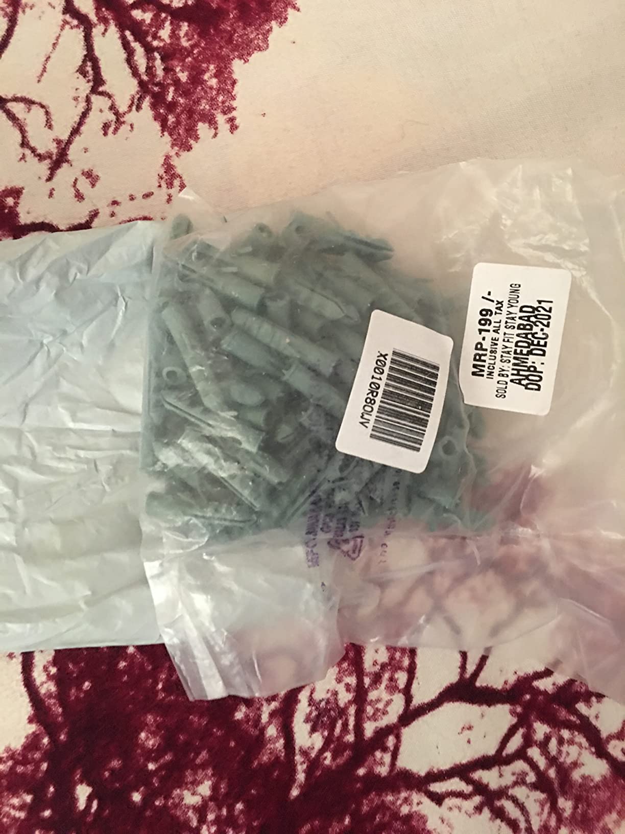 AANIJ® PVC RAWAL Plug (DG 10, Drill 6MM, Punch 10 No, Screw. 10 No ...