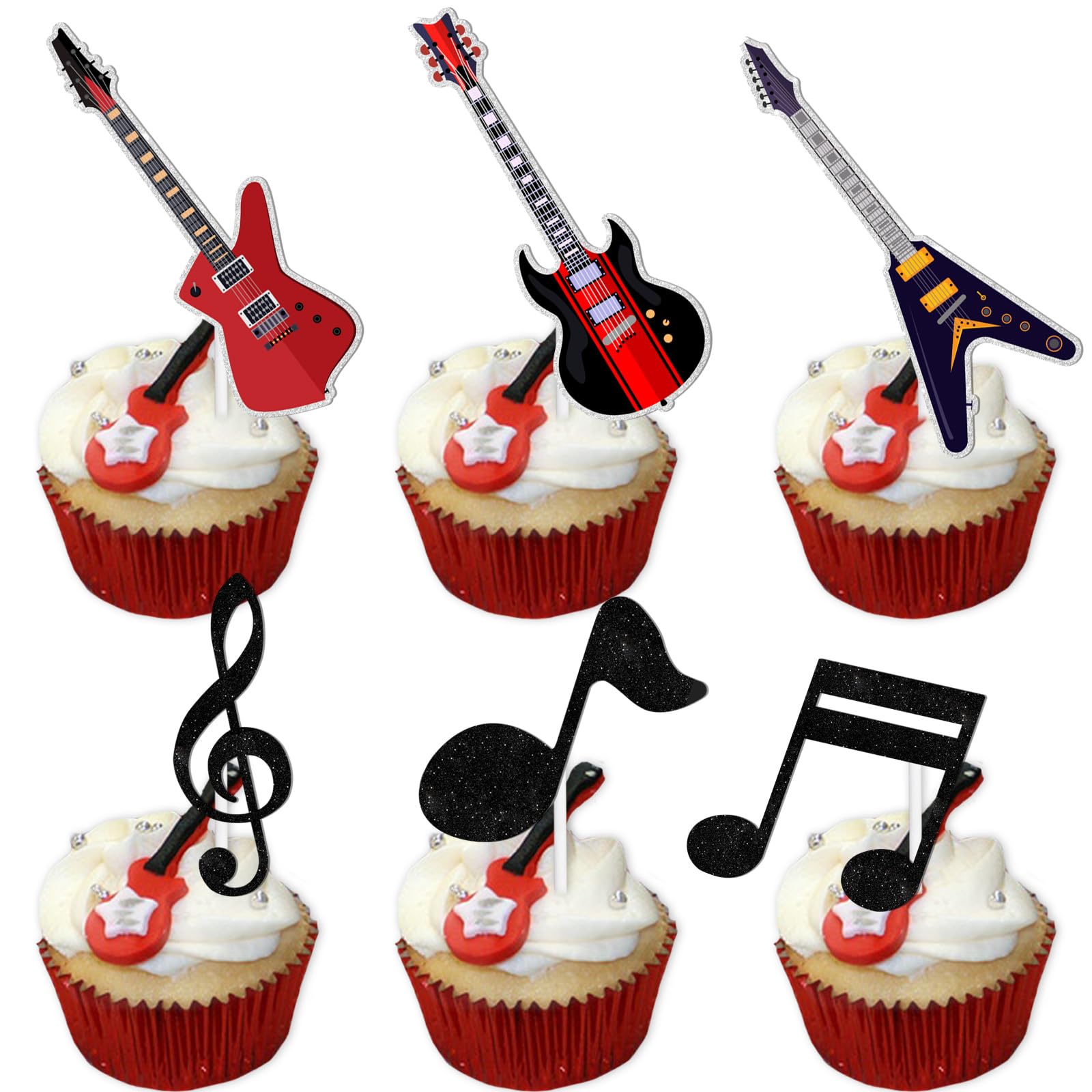 Cupcakes Con Tema De Notas Musicales Musical Notes | Bettycake's