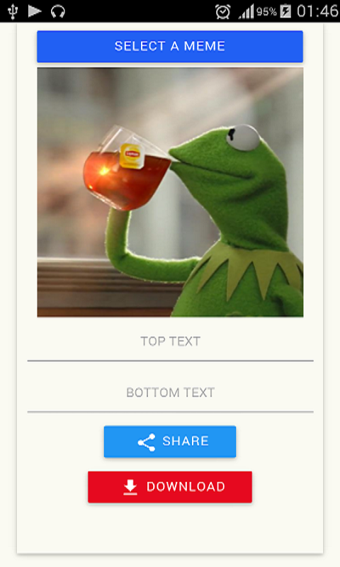 Aplicación Memes Generator en Amazon Appstore