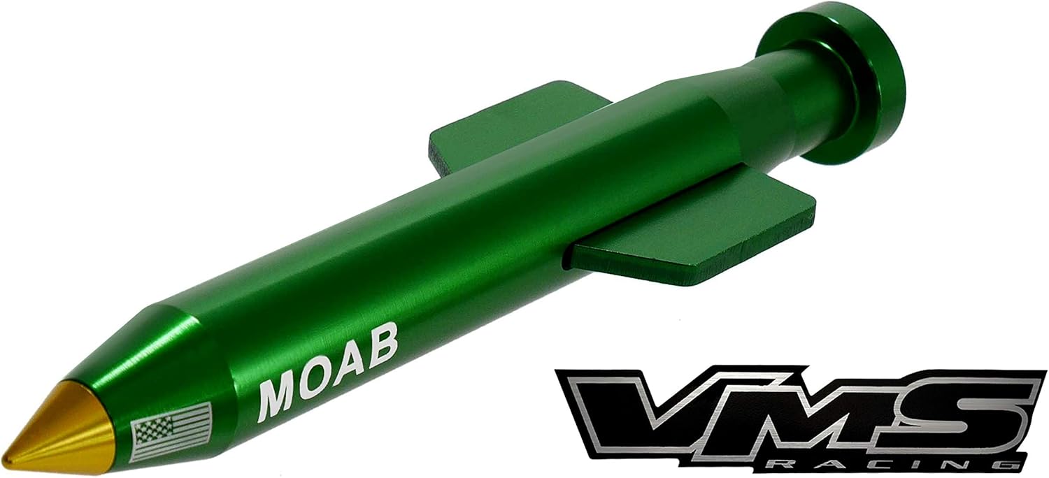 VMS Racing Green Golf Moab Antinna en aluminio mecanizado CNC de ...