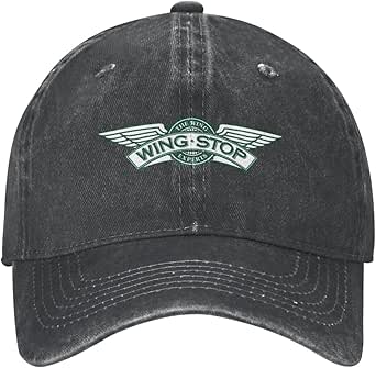 ATOMDEAM Unisex_Wingstop¡¥Restaurants¡¥Logo_ Cowboy Hat Trucker Dad ...