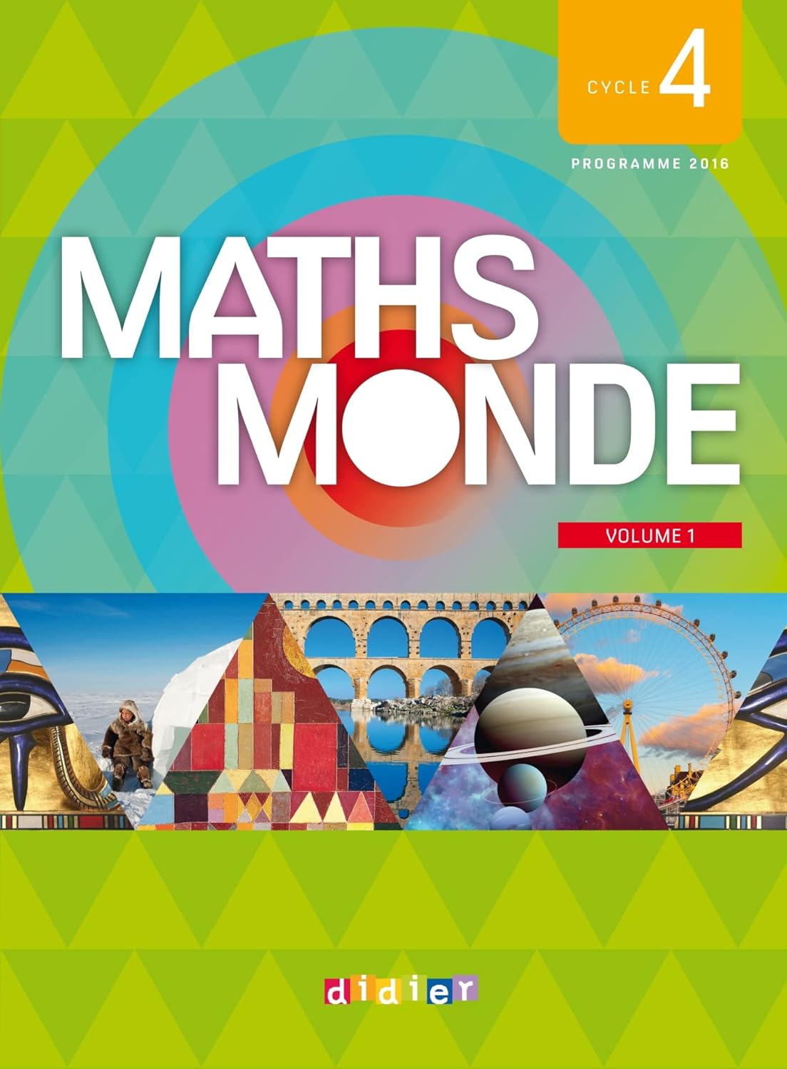 Maths Monde Cycle 4 Volume 1 - Livre: Didier Editions: 9782278086818 ...