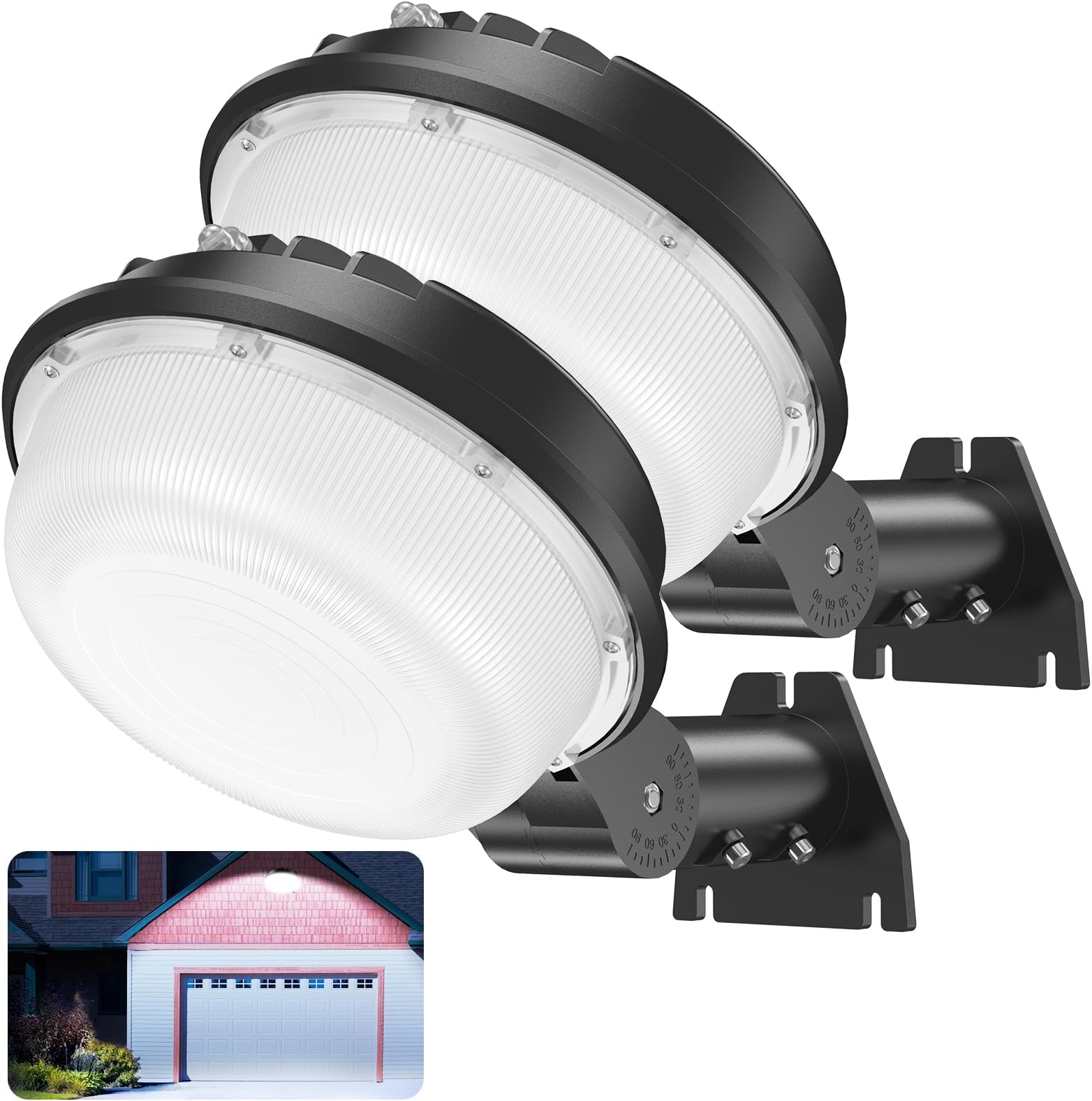 150W LED Barn Light 21000LM Yard Area Light Dusk to Dawn Outdoor ...