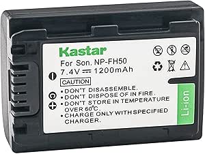 Amazon.com : Kastar High Capacity Replacement Camcorder Lithium-Ion Battery for Sony DCR-DVD650 ...