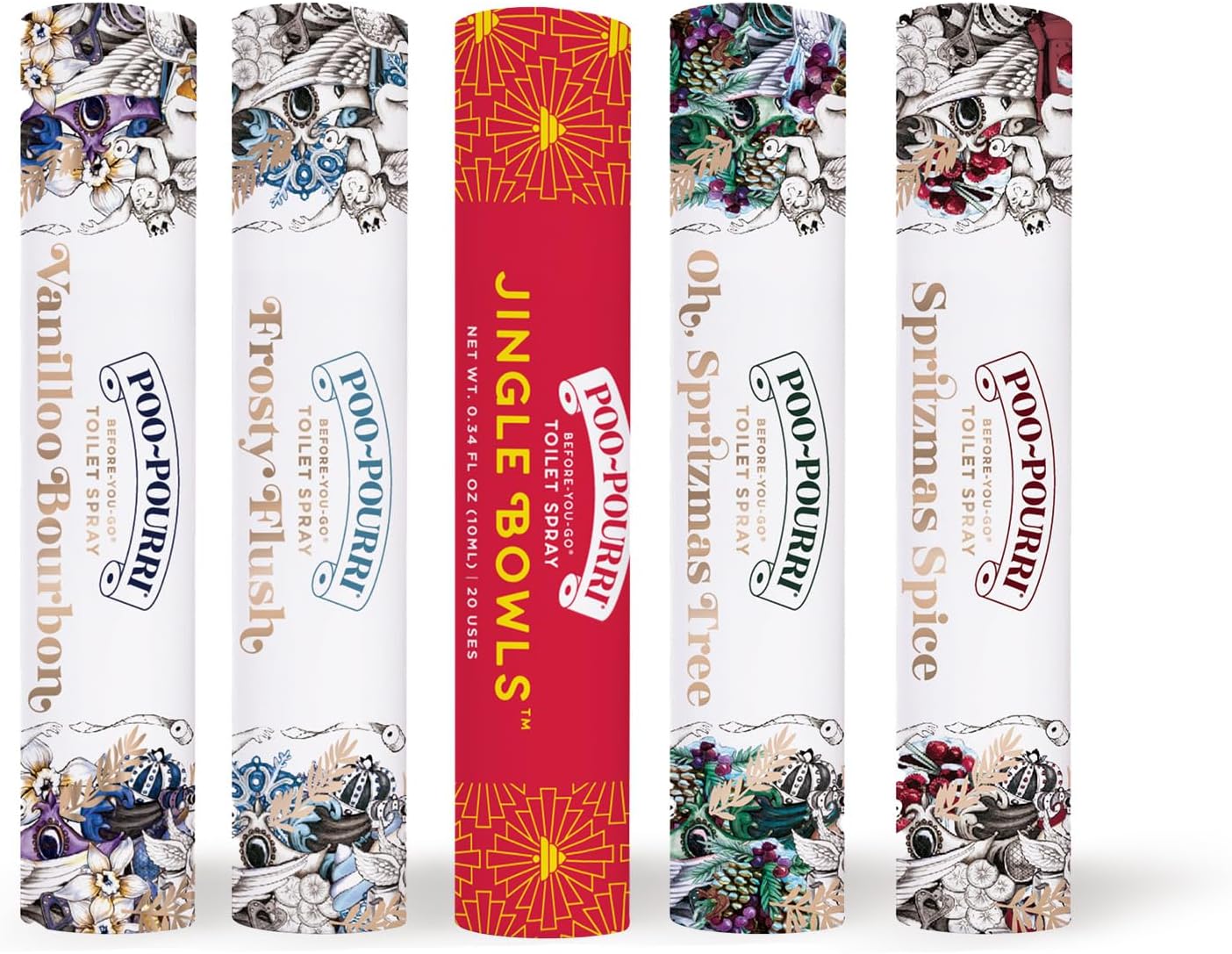 Amazon.com: Poo-Pourri Before-You-go Toilet Spray, Holiday In A Pinch ...