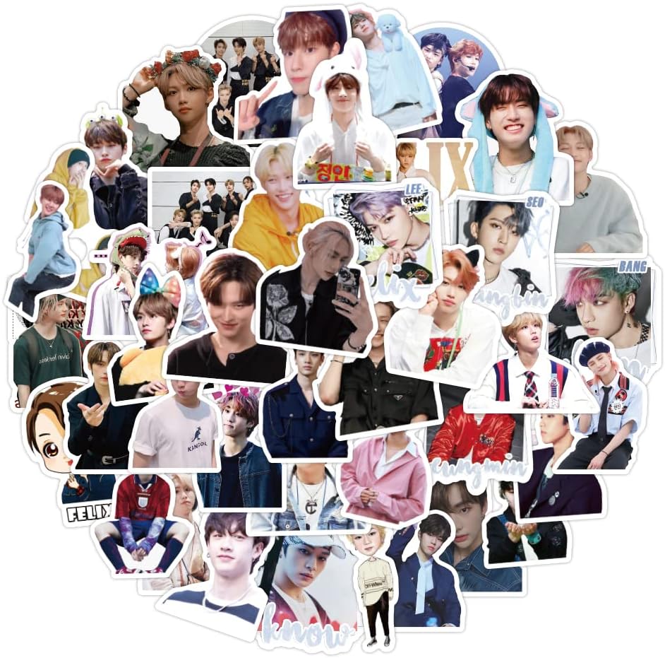 Amazon.com: 300PCS Stray-Kids Stickers Set,Stray-Kids Cute Stickers for ...