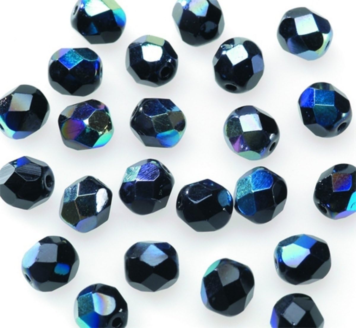 Amazon.com: Darice 4mm Fire Polish Bead-75PK/Black : Arts, Crafts & Sewing