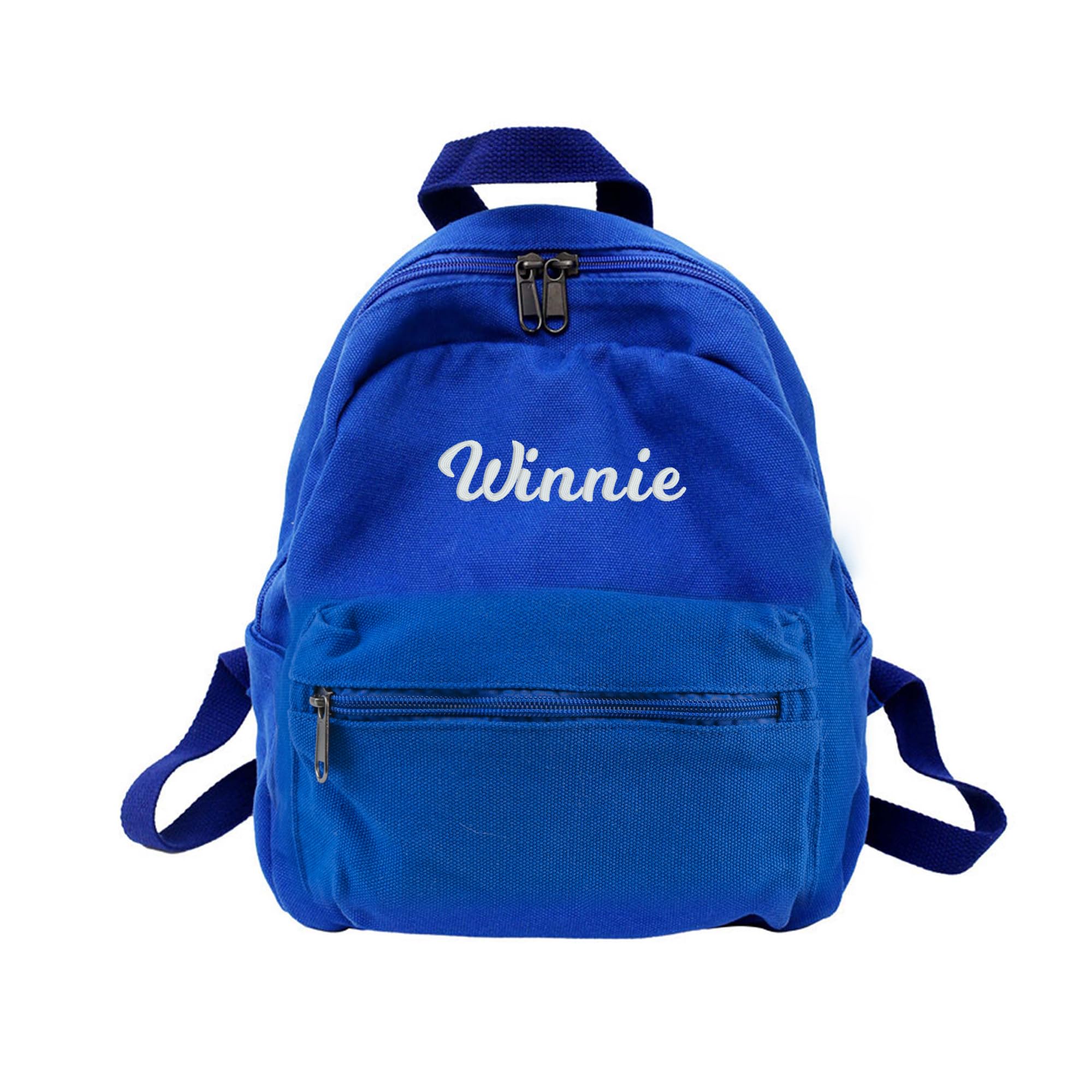 Amazon.com: MT WORLD Personalized Mini Backpack Canvas Toddler Backpack ...