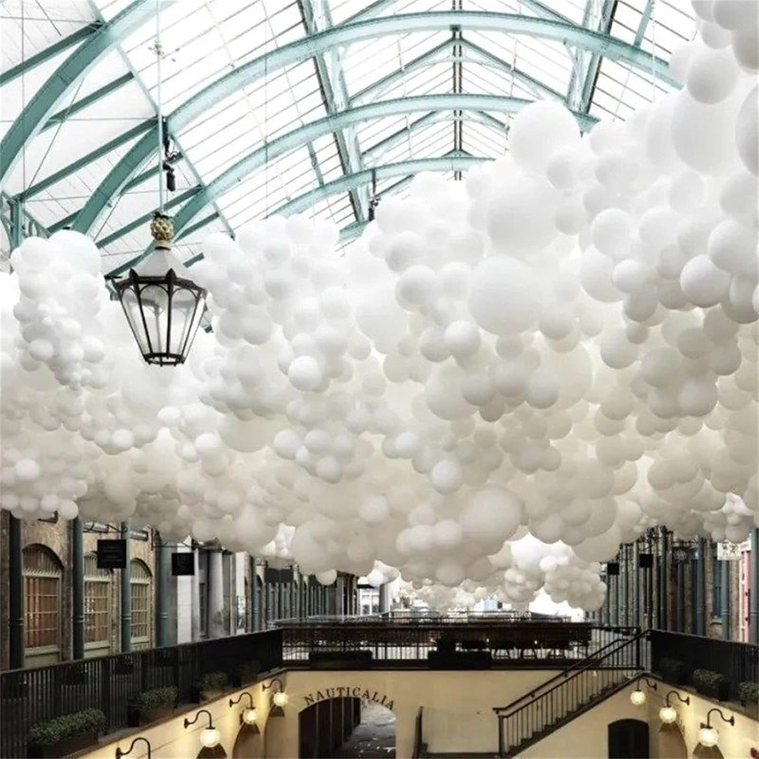 100 Pcs 10 Inch Mini White Balloons,Romantic Baloon Decorative Latex ...