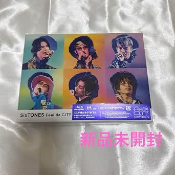 Amazon.co.jp: SixTONES Feel da CI 〈初回盤 2枚組〉Blu-ray : おもちゃ