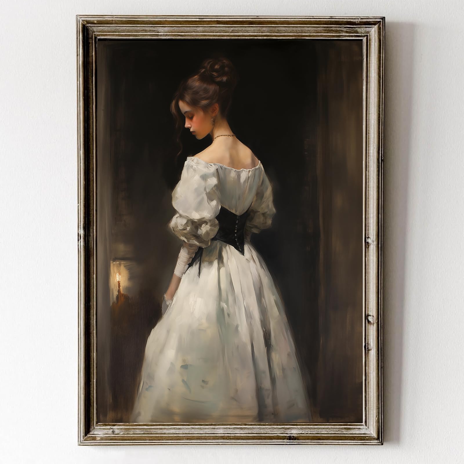 Amazon.com: Classical Woman Wall Art Vintage French Art Prints Women ...