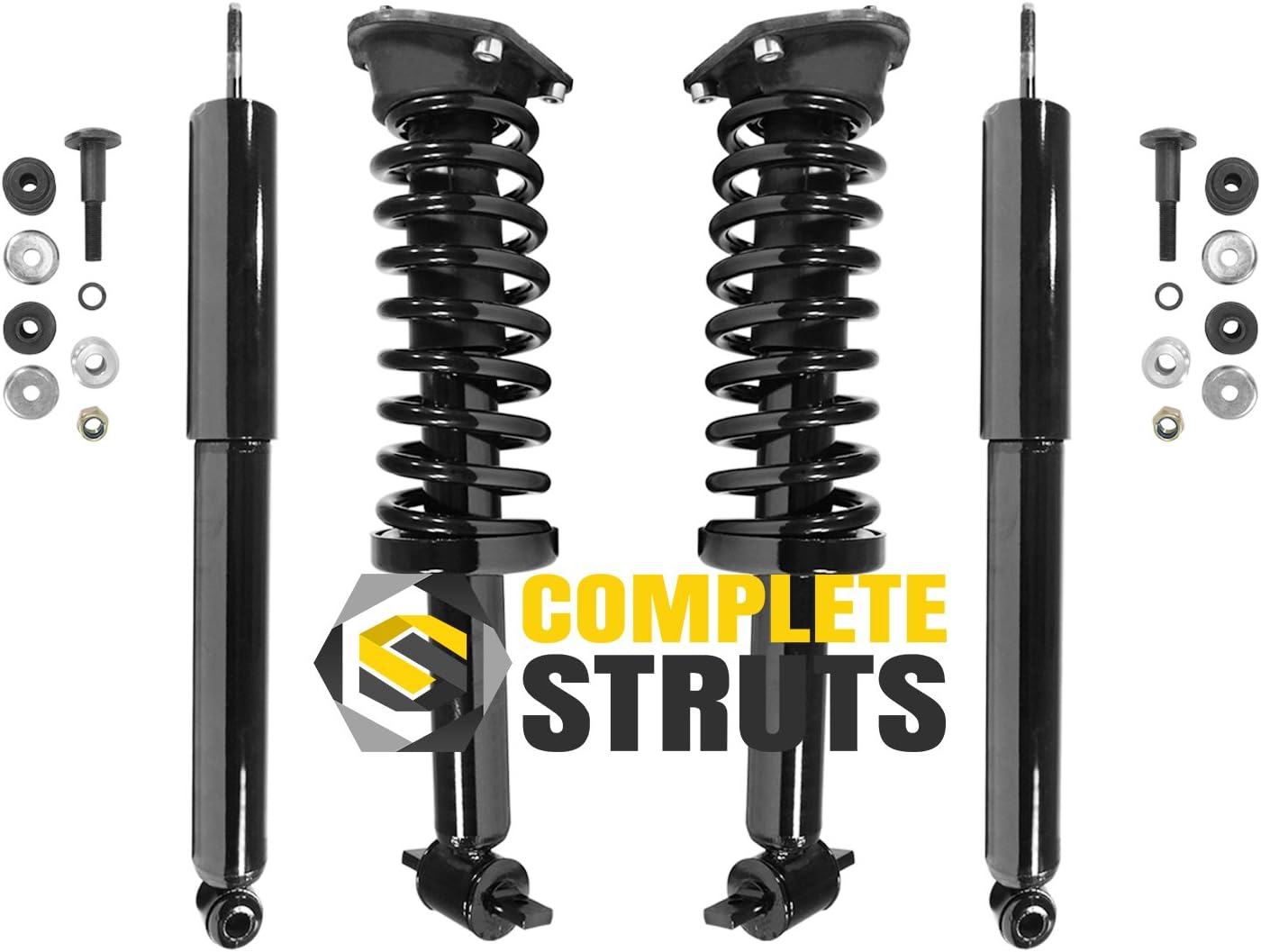 Amazon.com: COMPLETESTRUTS - Front Complete Strut Assemblies with Coil ...