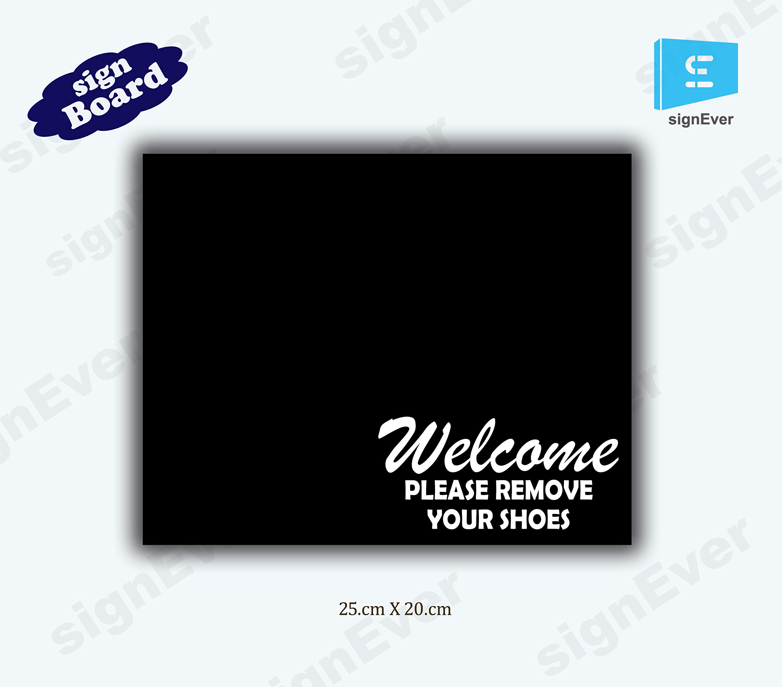Buy SIGN EVER Sign Board For Remove Shoes Office Hotel Restaurant ...