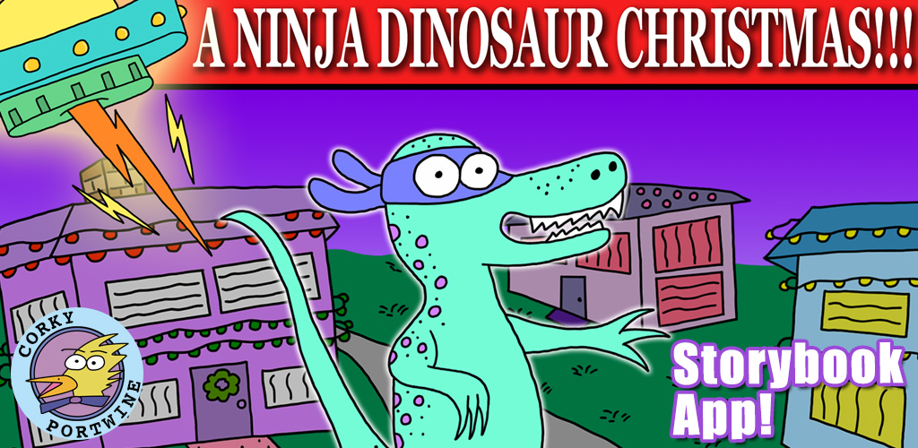 A Ninja Dinosaur Christmas!!! (Kids Storybook) Lite:Amazon.com:Appstore ...