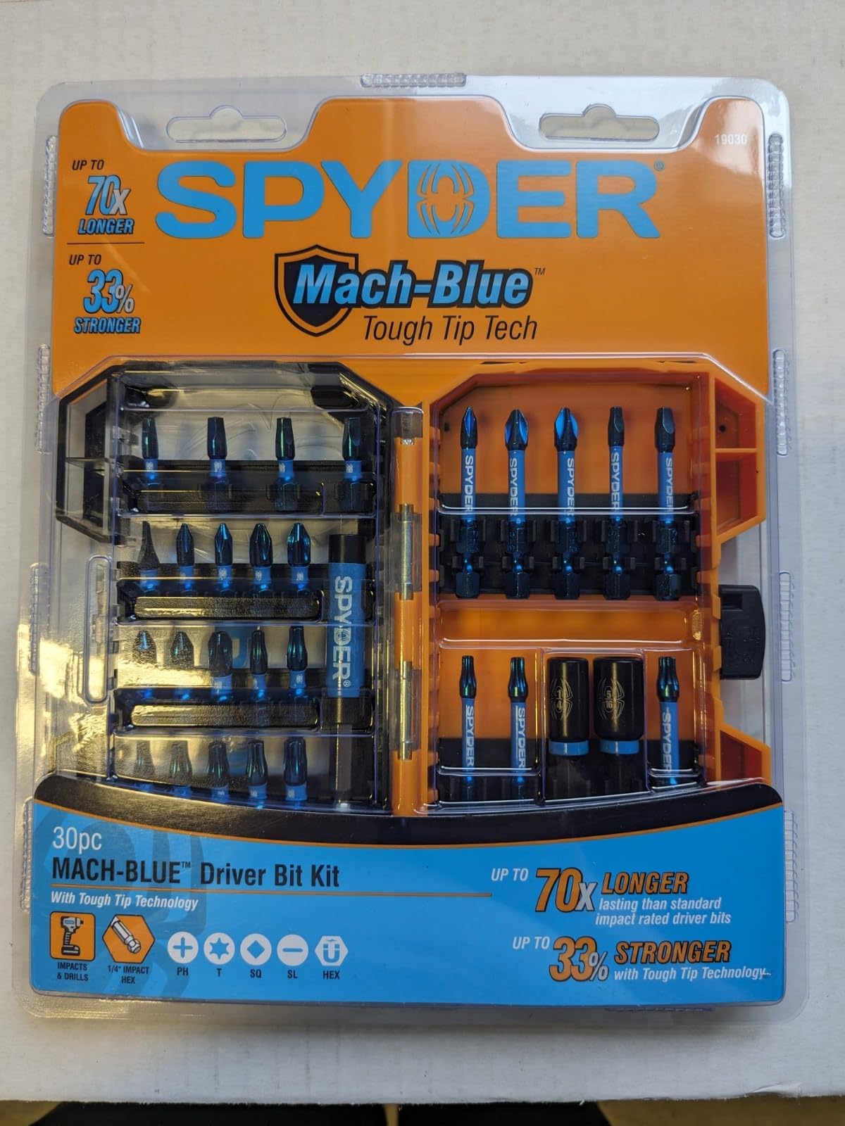 Spyder 19030 30 PC Driver BIT Set - Amazon.com