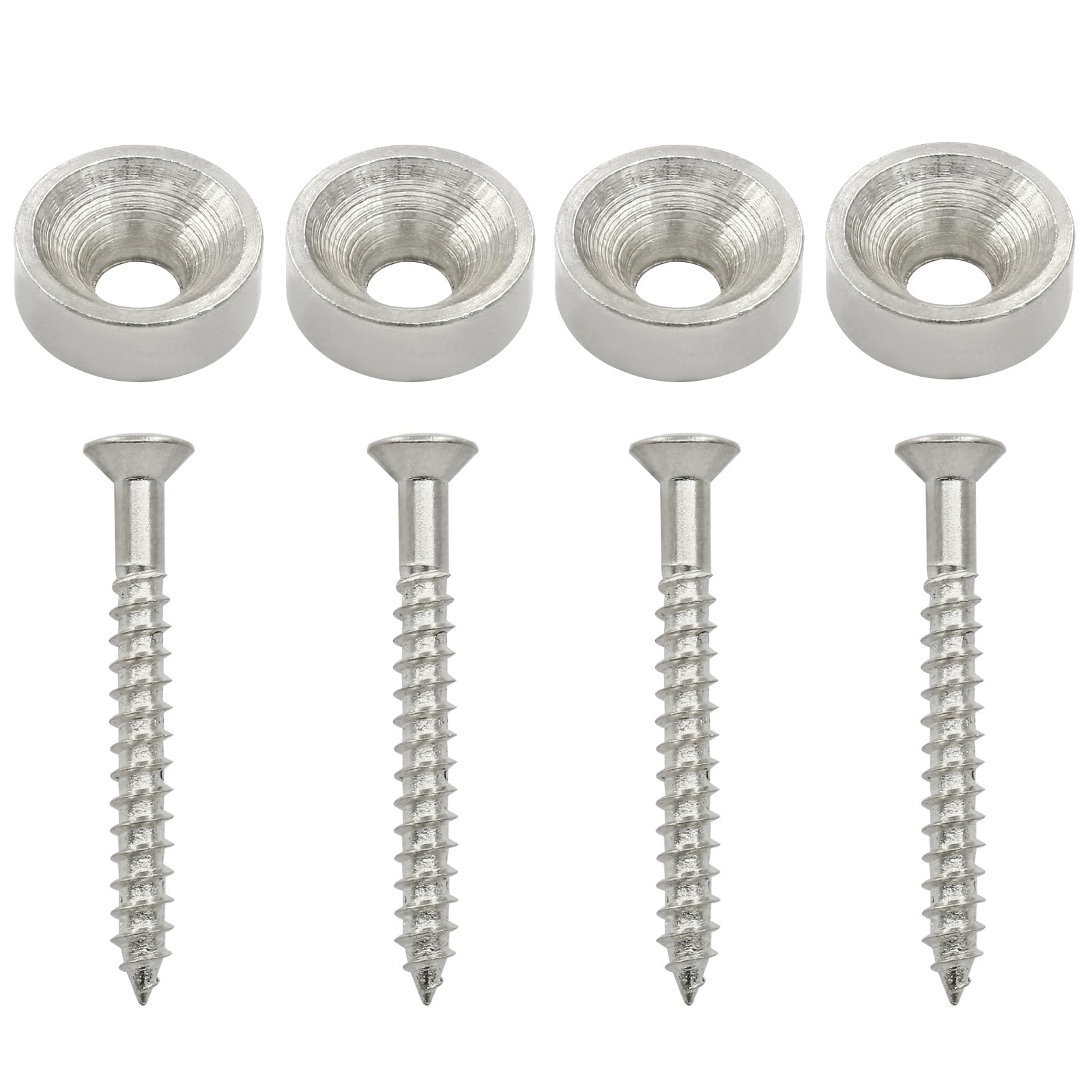 Amazon.com: Litoexpe 4 Pcs Guitar Neck Mounting Screws Neck Joint ...