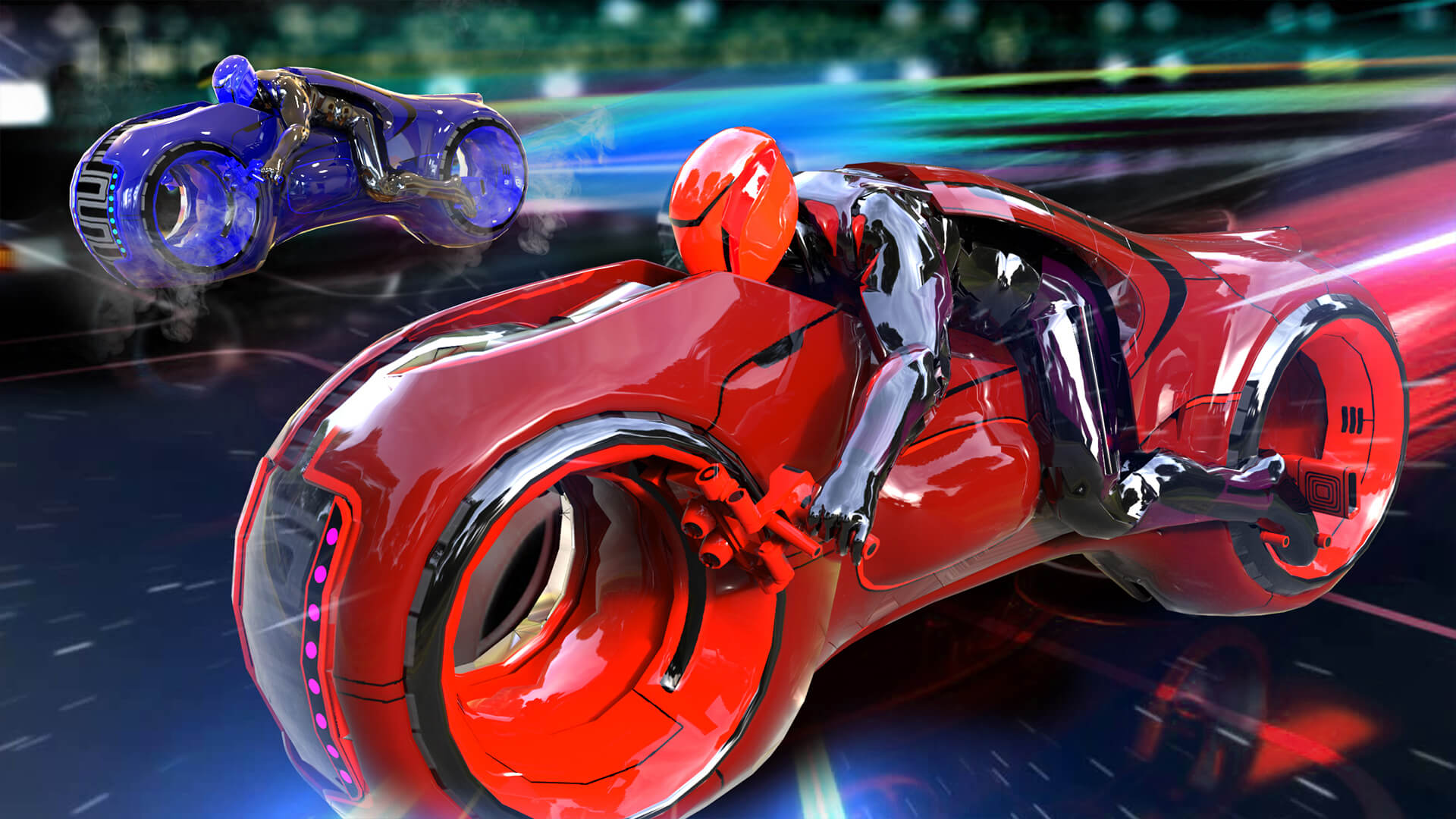 Tron Bike Racing Games Free - Tricky Bike Stunts - App on Amazon Appstore