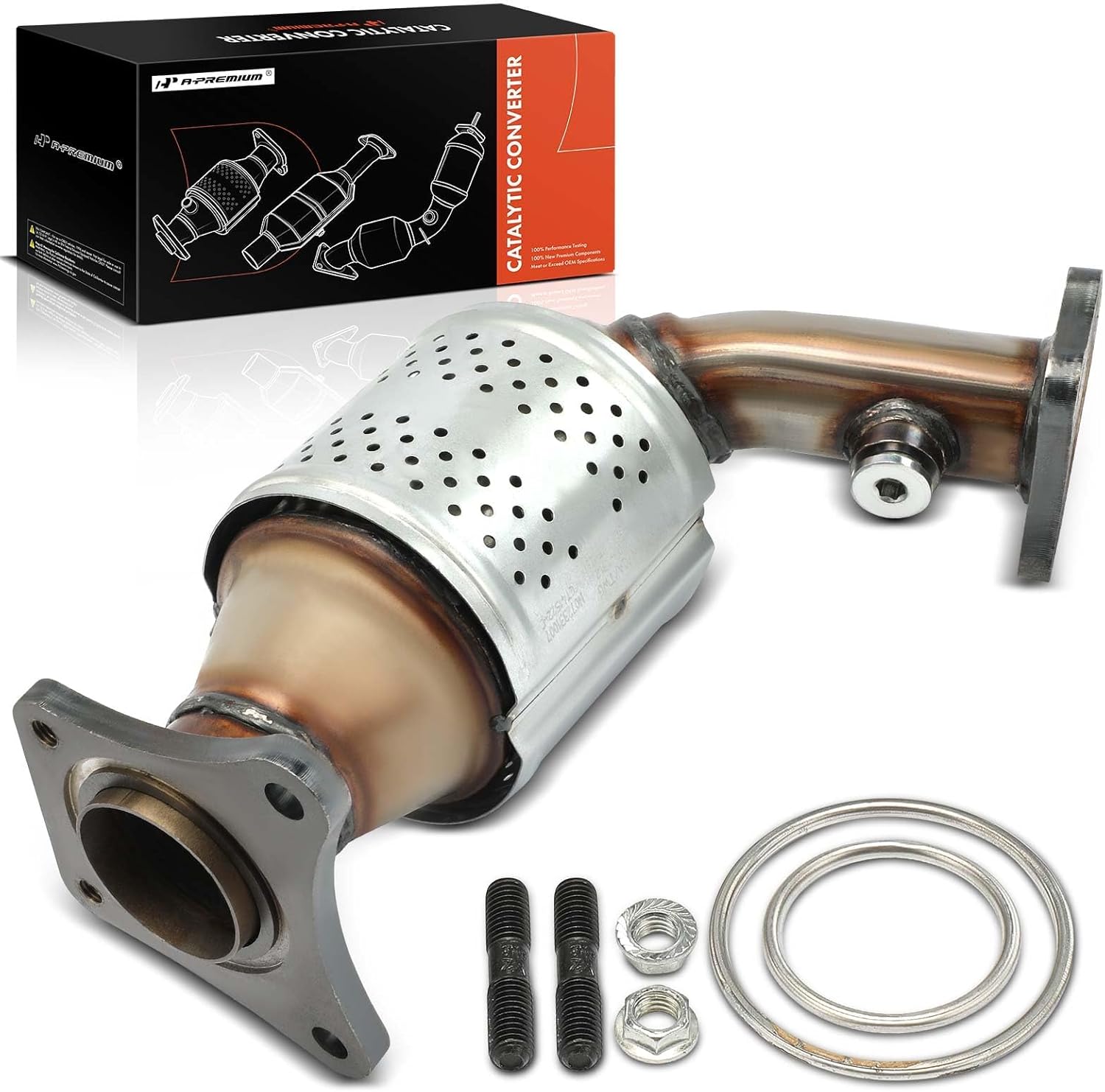 Amazon.com: A-Premium Front Right Catalytic Converter Kit Direct-Fit Compatible with Nissan ...