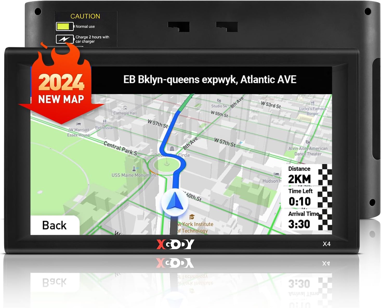 Amazon.com: XGODY 9 inch 2024 Truck GPS Navigation System: Advanced Truck & Car GPS Navigation ...