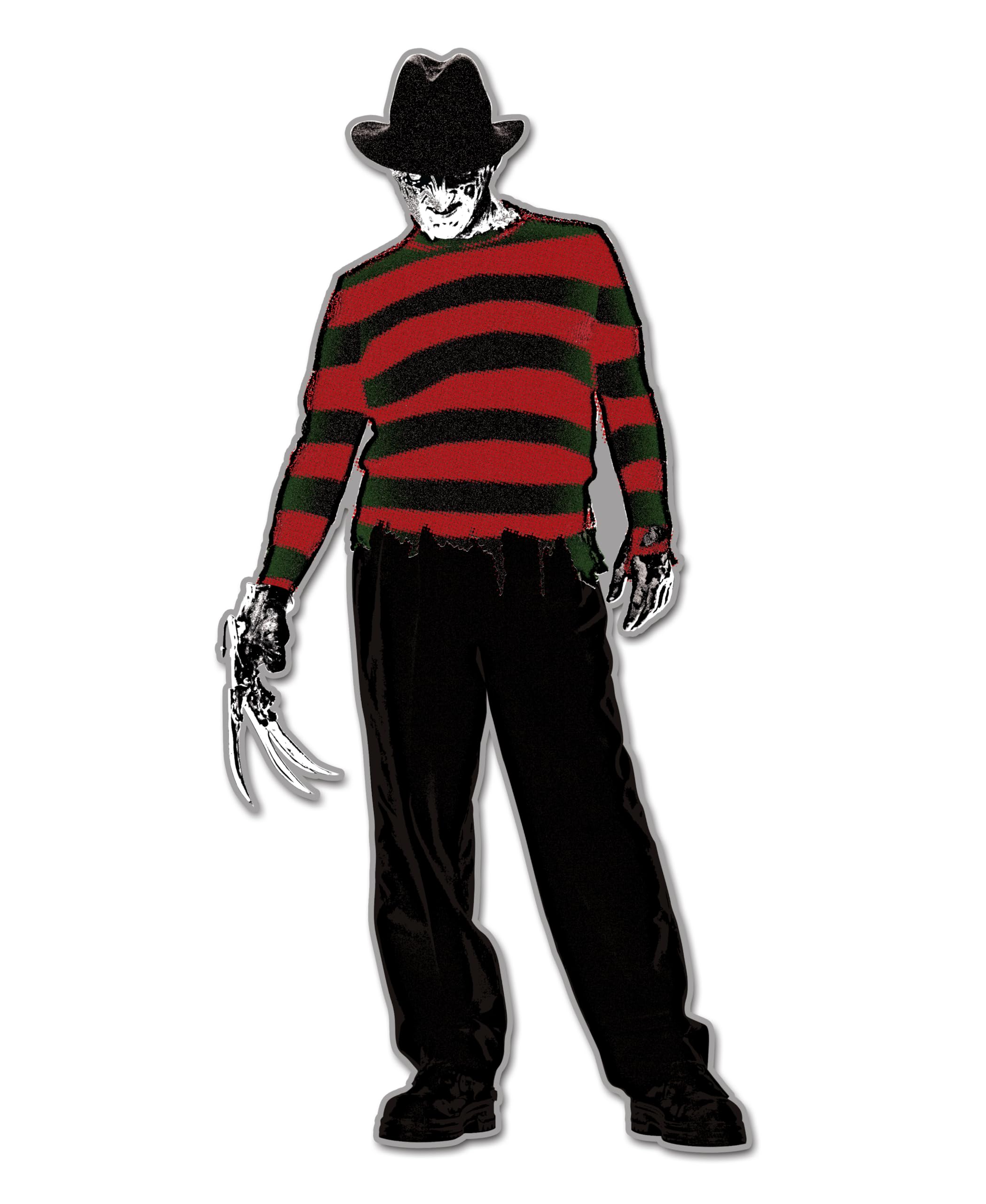 Freddy Krueger Dekal Spitfire Wheels Skateboard Sticker Freddy