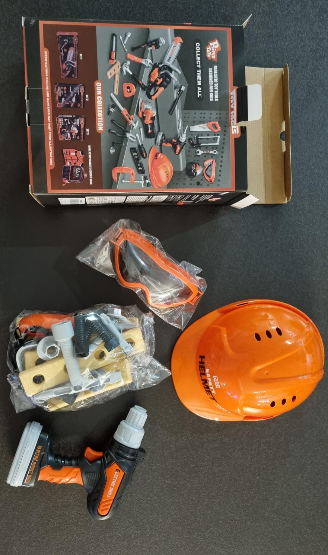 Pairez Toys Ensemble d'outils pour enfants de 3 à 5 ans, perceuse ...