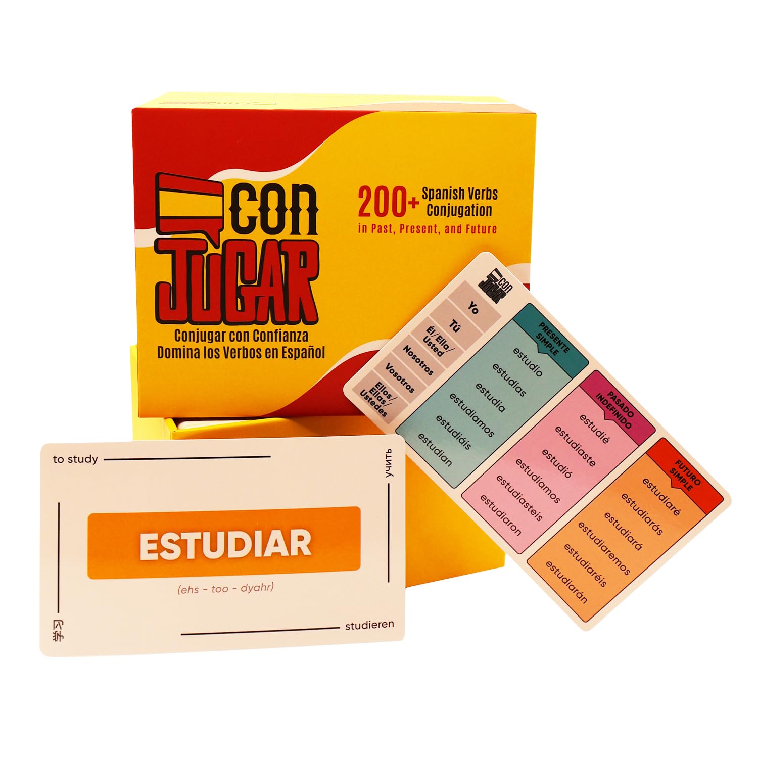 Clarks Wallabees Women 800 Spanish Verb Conjugation Flash Cards - Learn ...