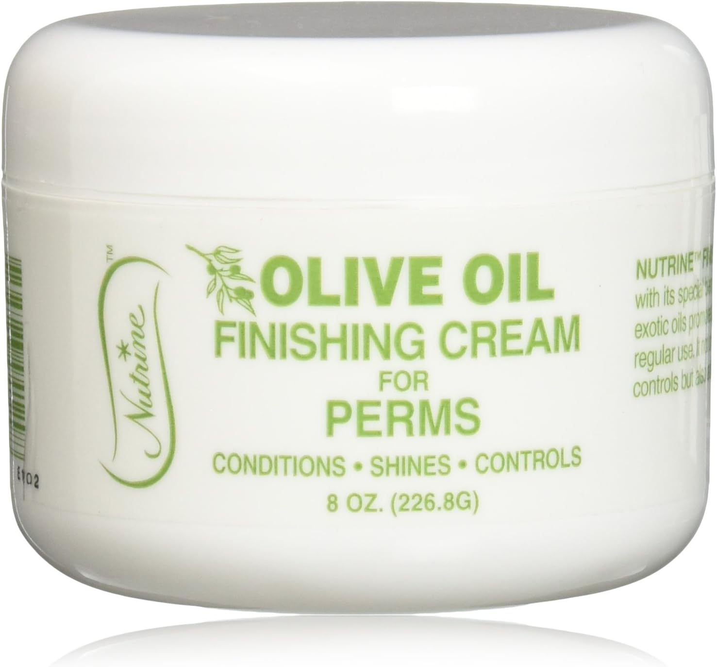 Amazon.com : Nutrine Olive Oli Finishing Cream for Perm, 4 Ounce ...