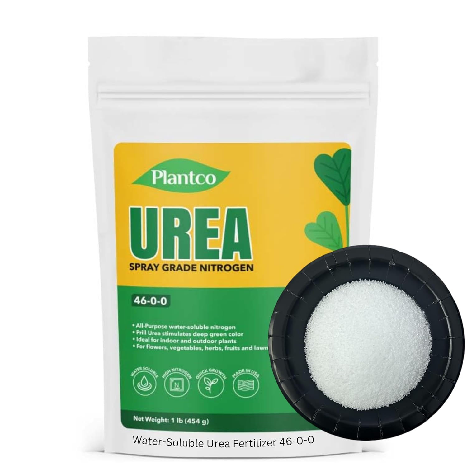 Amazon.com : Urea Fertilizer 46-0-0 from Plantco | Spray Grade, Water ...