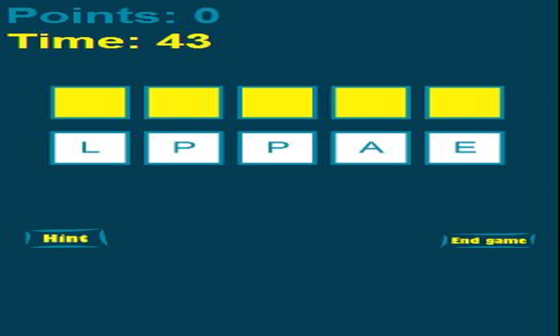 Wordshake Game